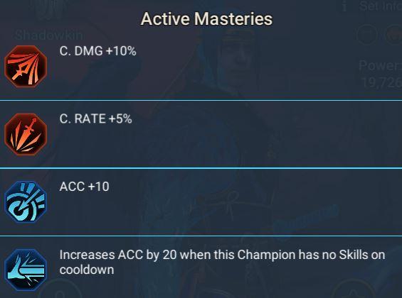 Raid Shadow Legends Masteries Guide - One Chilled Gamer