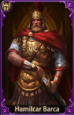 Hamilcar Barca (Evony General Builds) - One Chilled Gamer