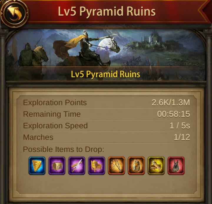 Evony Treasure Hunt Guide - One Chilled Gamer